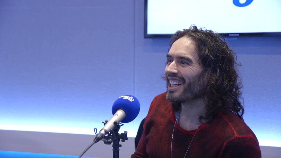 Russell Brand gets a surprise from a listener on Magic in the Morning ...