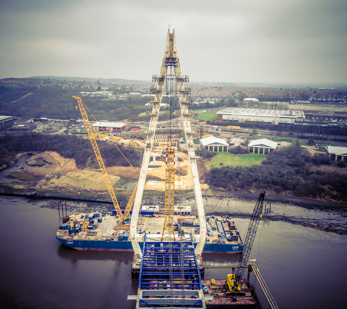 New Wear Crossing pylon-raising | News - Greatest Hits Radio (North East)