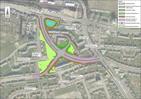 Final layout for Haudagain junction revealed | News - Northsound 1