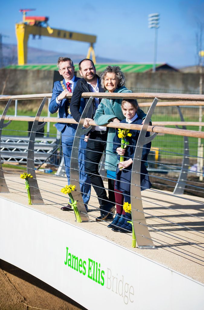 Connswater Community Greenway pays tribute to late actor Jimmy Ellis ...