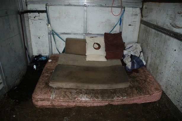 Pics of horrific conditions of container where man held hostage | News ...