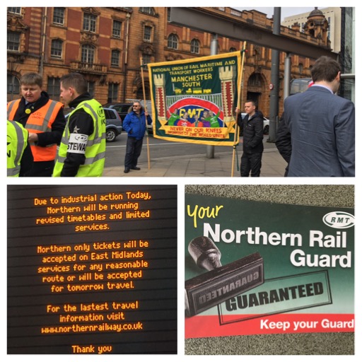 Manchester's commuters face disruptions as trains go on strike | News ...