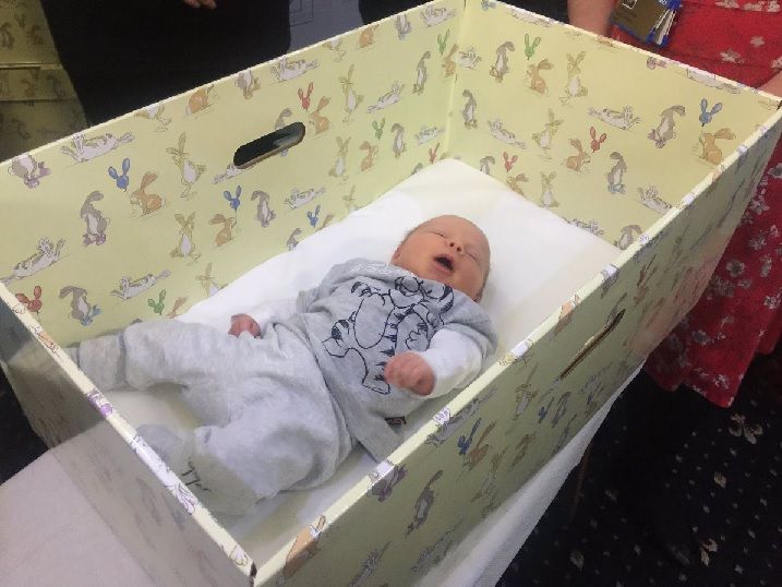 'Baby box' launched in Wigan to help prevent cot death | News - Hits ...