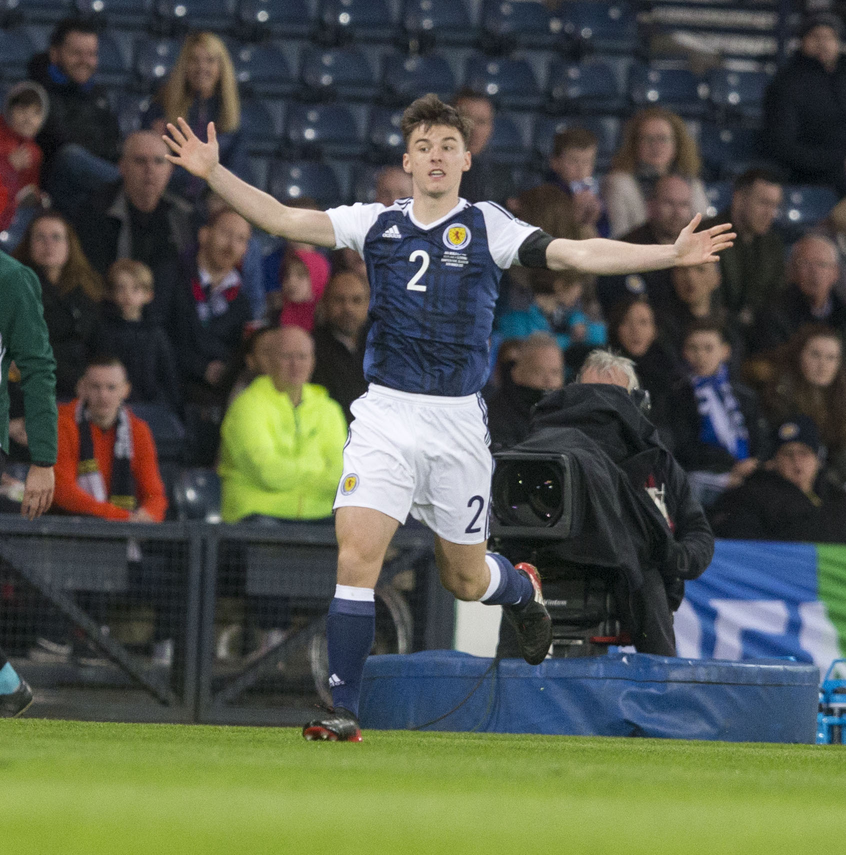 Kieran Tierney revels in right-back role as Scotland keep qualification ...