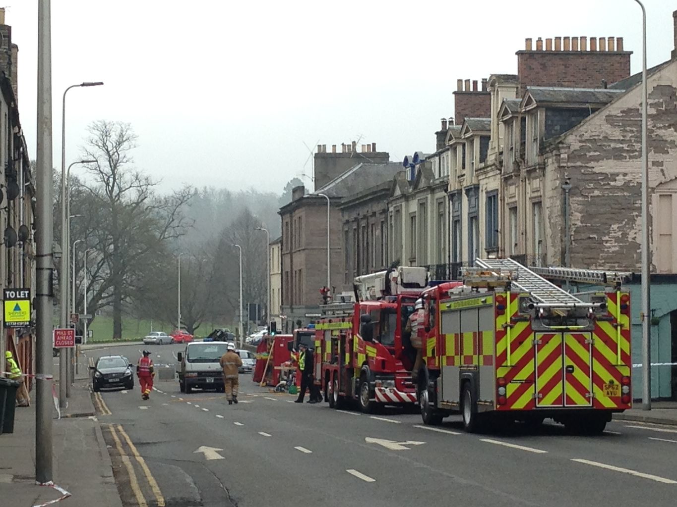 Major operation underway after stairwell collapses in Perth | News - Tay FM