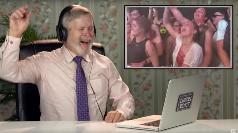 WATCH: These older people react brilliantly to dance music | Music - KISS