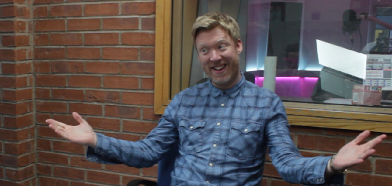 WATCH: Magic Matt attempts a risky trick! | Comedy - Hits Radio