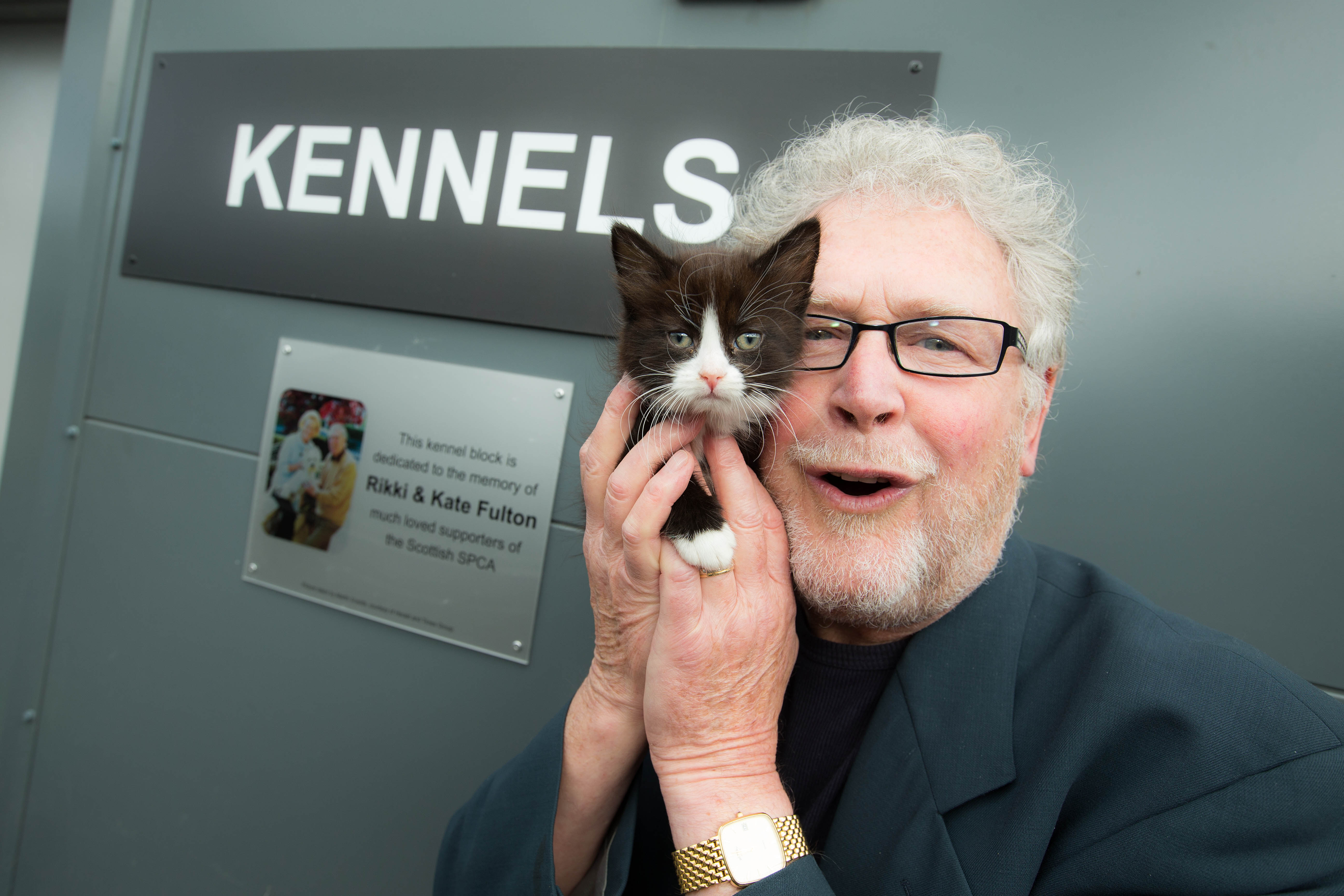 Animal rescue centre extension dedicated to Rikki Fulton | News - Clyde 1