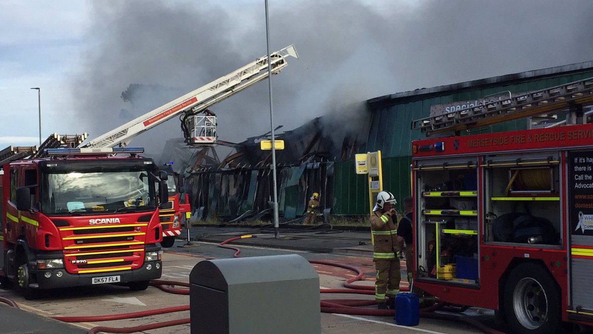 Fire at St Helens paintball centre being treated as suspected arson ...