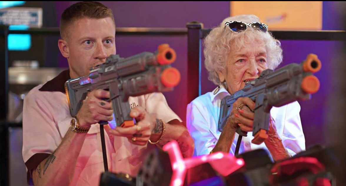 WATCH: Macklemore parties with his gran for her 100th birthday in video ...