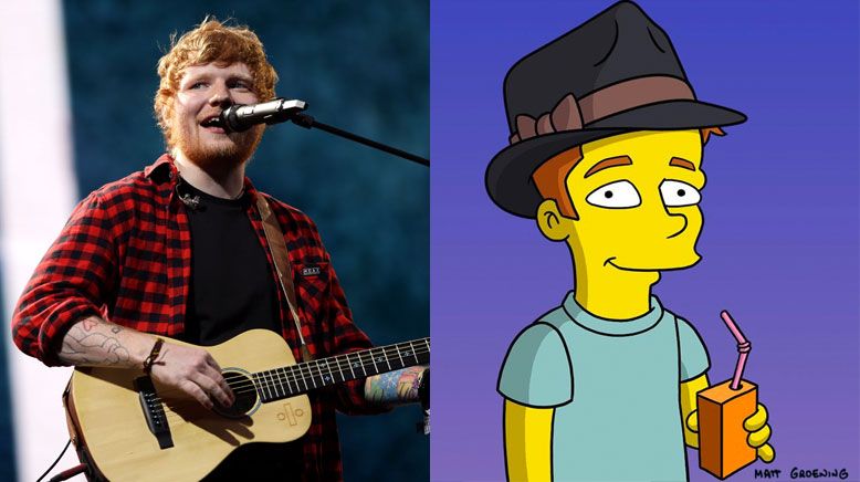 Ed Sheeran set to play Lisa’s crush in The Simpsons | Television - Hits ...
