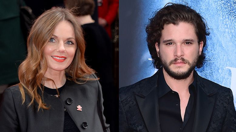 WATCH: Geri Horner given acting lessons by Game of Thrones' Kit ...