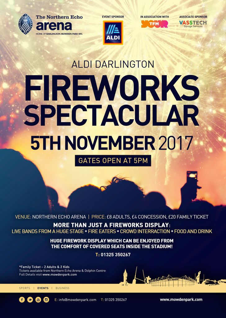 Aldi Darlington fireworks spectacular! | Events - undefined