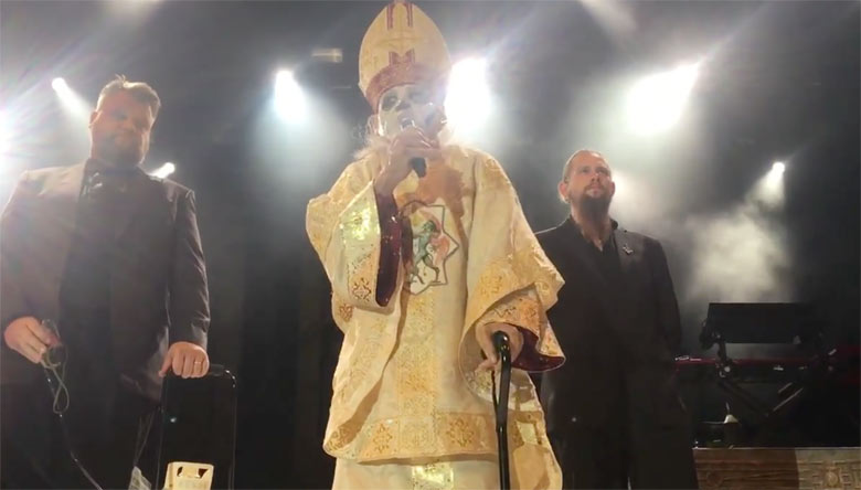 WATCH: Ghost unveil ‘new’ frontman Papa Emeritus Zero | Music - Kerrang ...