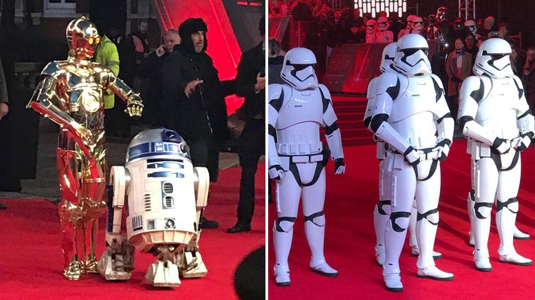 WATCH: On the red carpet for Star Wars: The Last Jedi | Movies - heat Radio