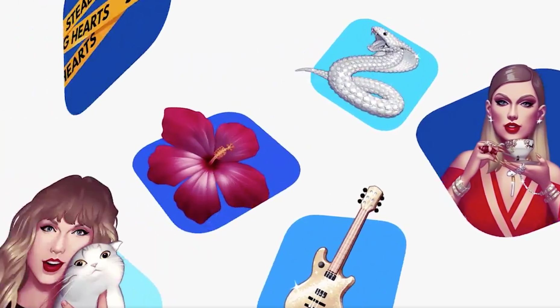 Taylor Swift has launched an online community filled with 'Taymojis ...