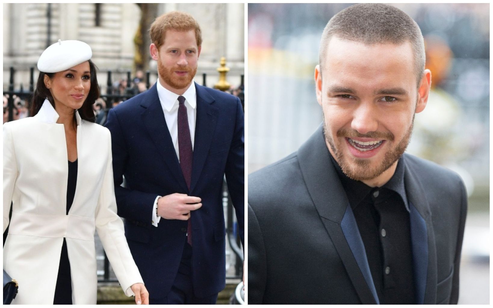 Prince Harry and Meghan Markle's reaction to Liam Payne's performance ...