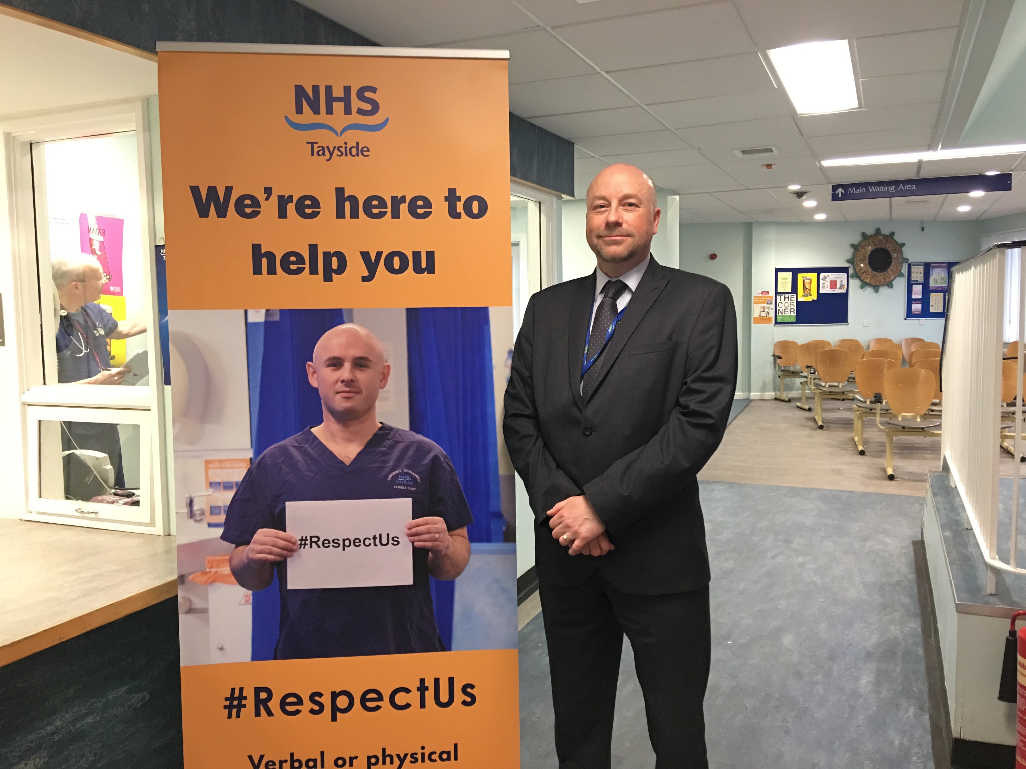 Respect Us: NHS Tayside launches new campaign to tackle verbal and ...