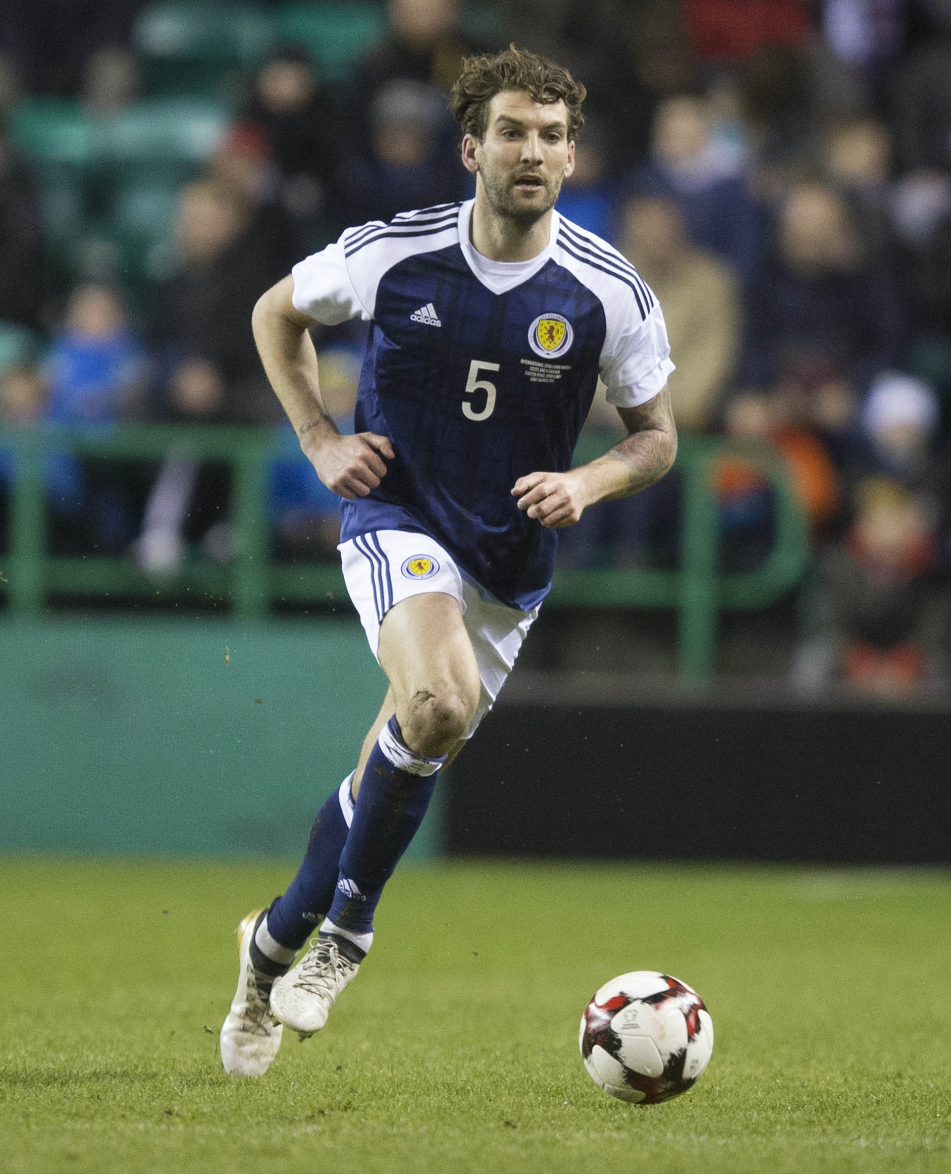 Charlie Mulgrew 'honoured' to wear armband against Costa Rica ...