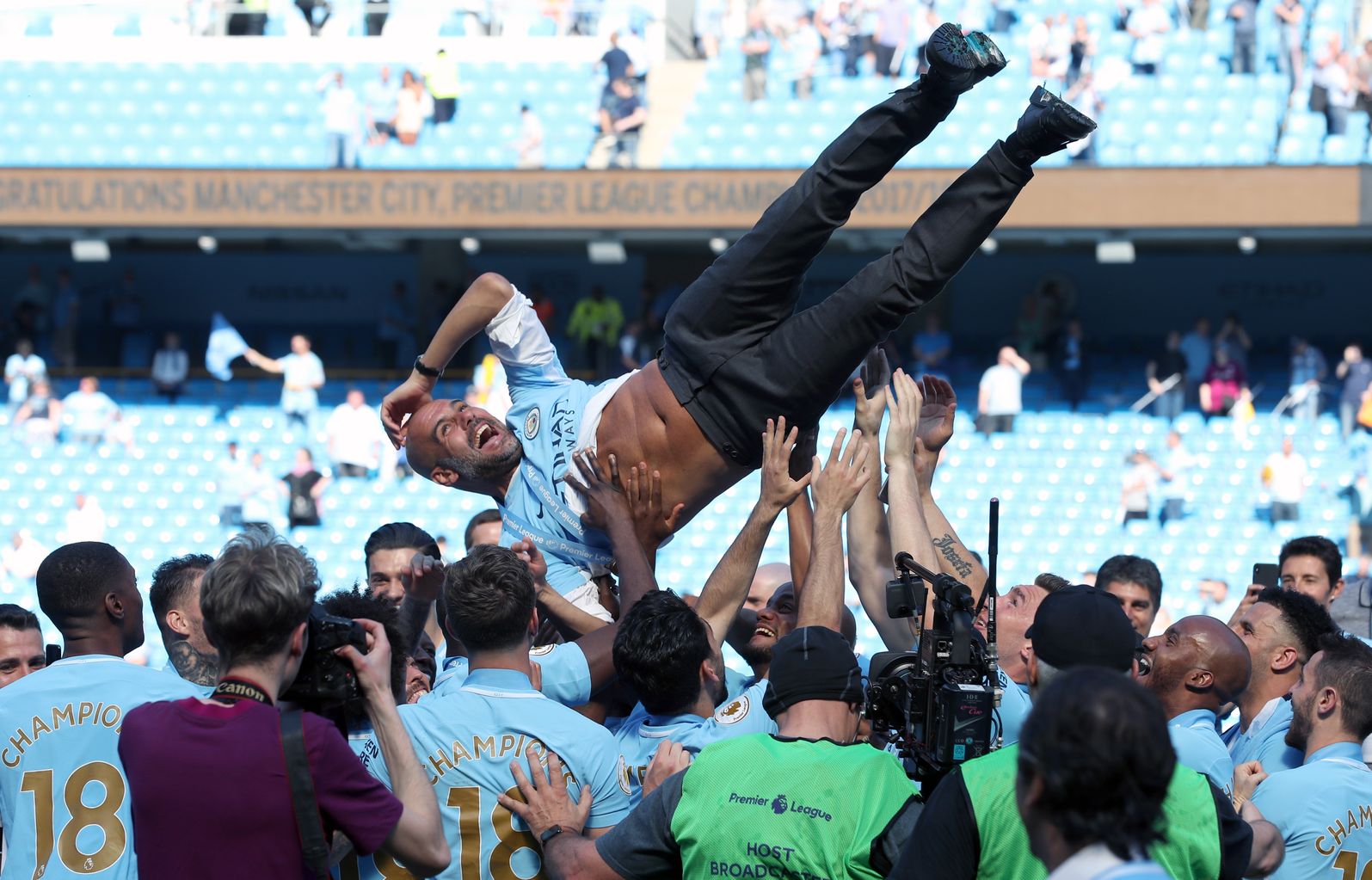 Final preparations underway for Manchester City victory parade | News ...