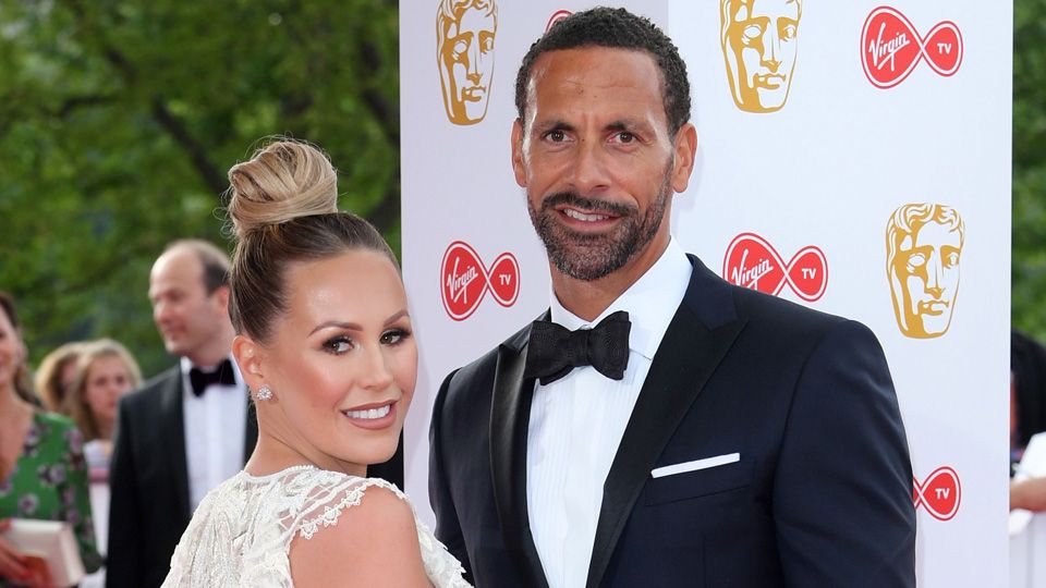 Rio Ferdinand shares sweet message to Kate Wright as they reunite after ...