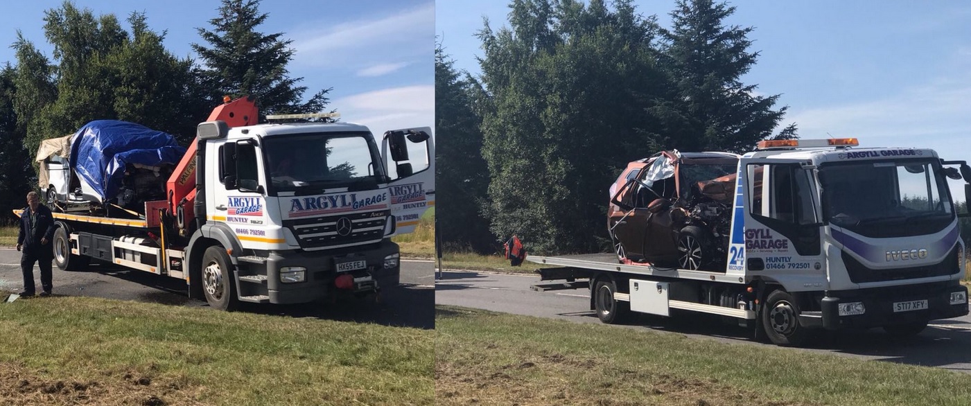 Four-year-old boy among the five fatalities in Moray crash on the A96 ...