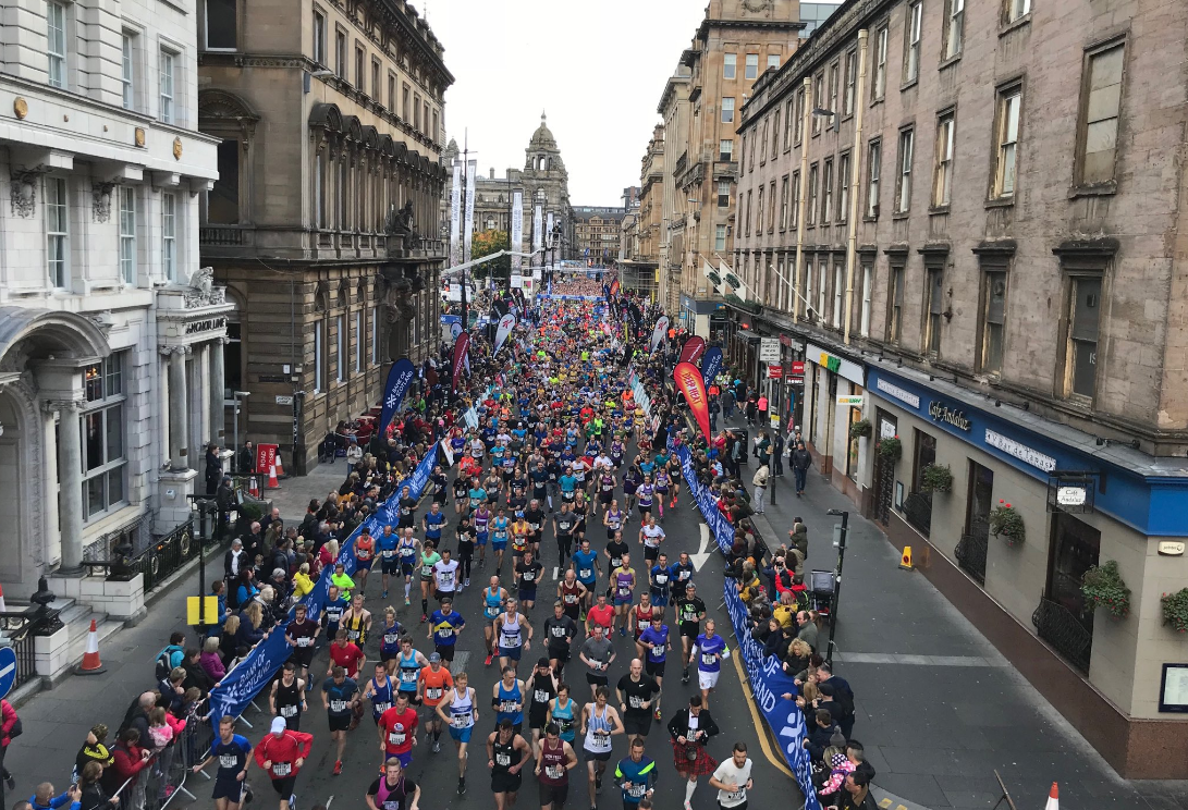 Over 20,000 take part in Great Scottish Run in Glasgow | News - Clyde 1