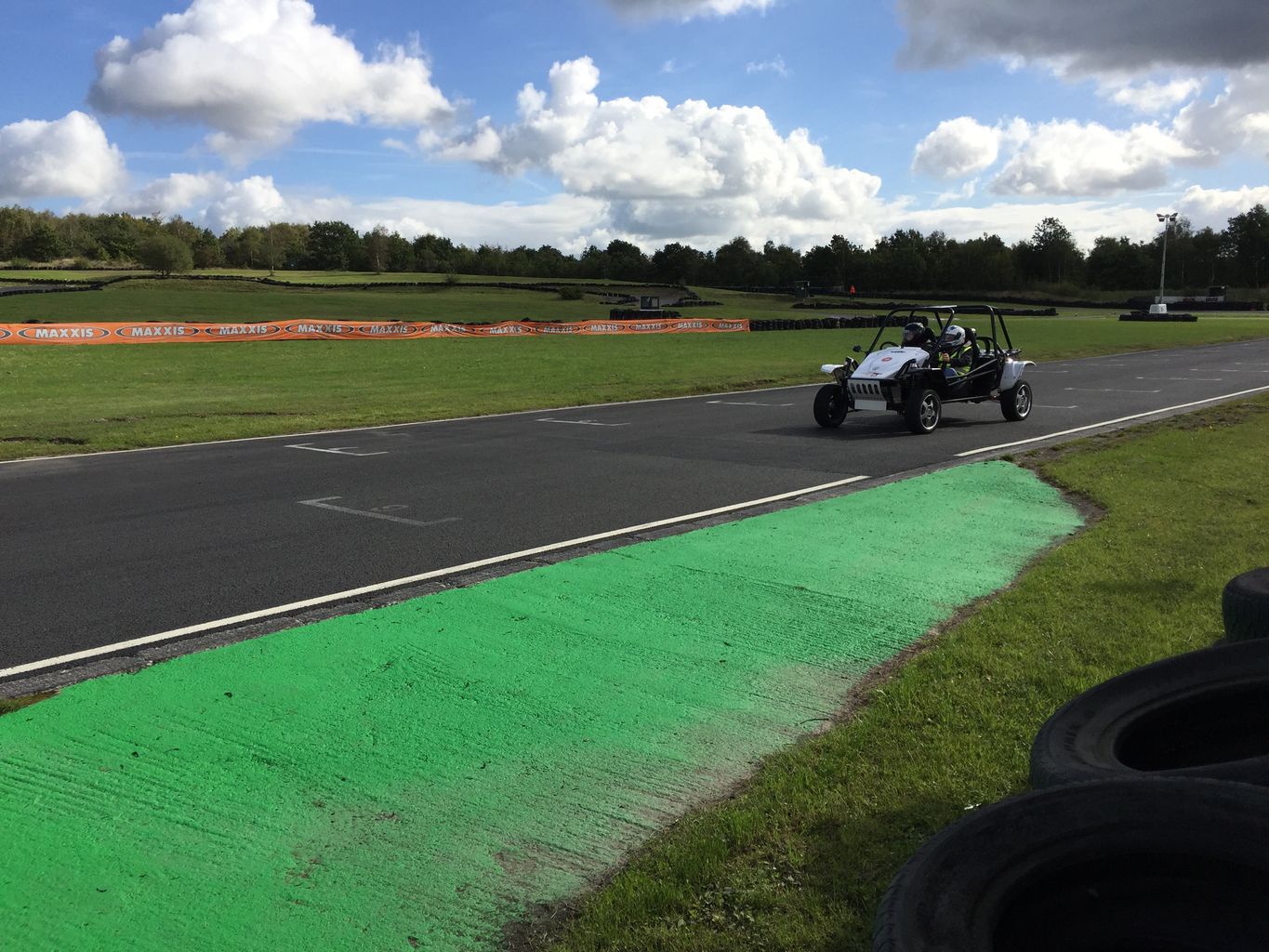 Charity gives blind and disabled people the chance to drive a racing ...