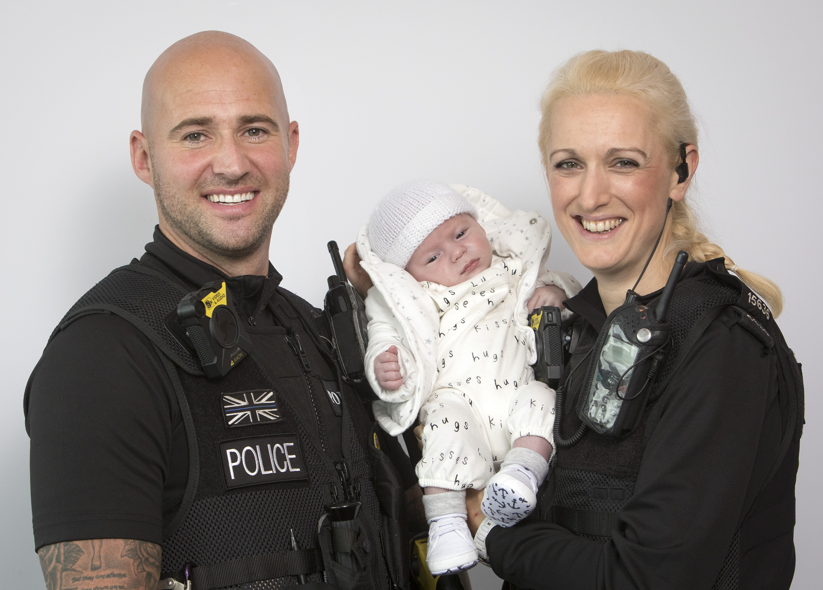Two police officers save the life of newborn baby in Bolton | News ...