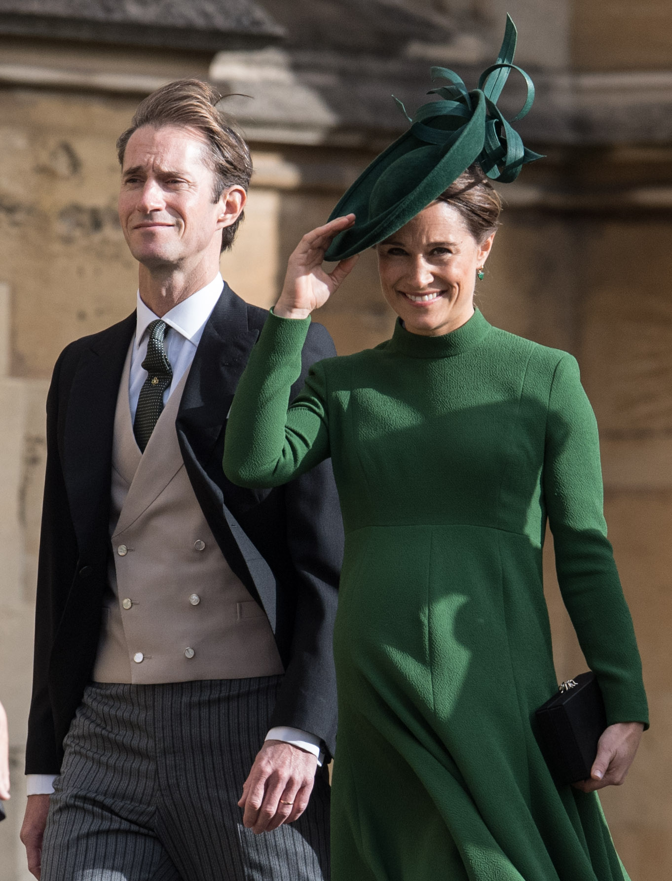 Pippa Middleton welcomes her first child with her husband James ...