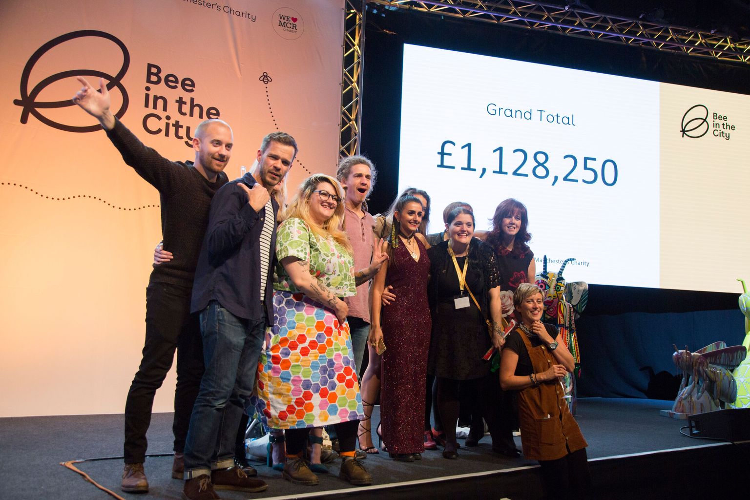Manchester Bee sculptures raise more than £1m | News - Hits Radio ...