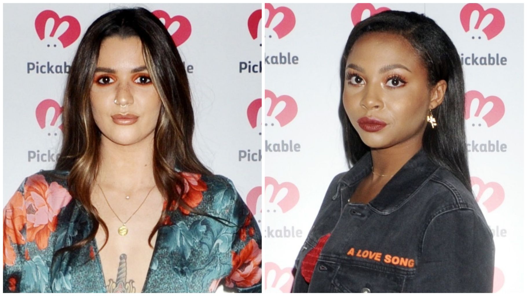 Love Island's Samira and Darylle SEPARATED by Laura Anderson at launch ...
