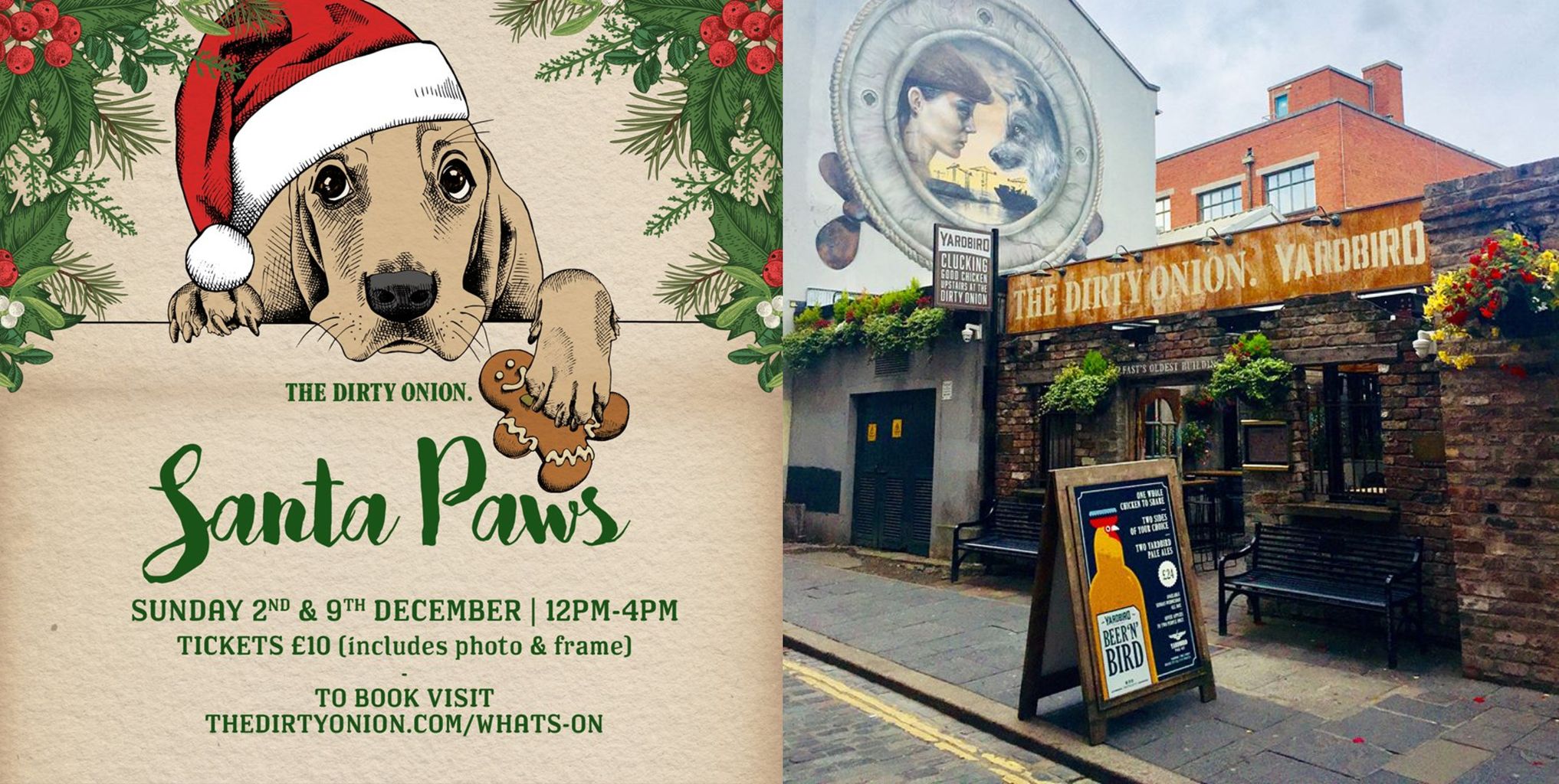 Belfast dog owners can bring their furry friends to meet Santa Paws ...