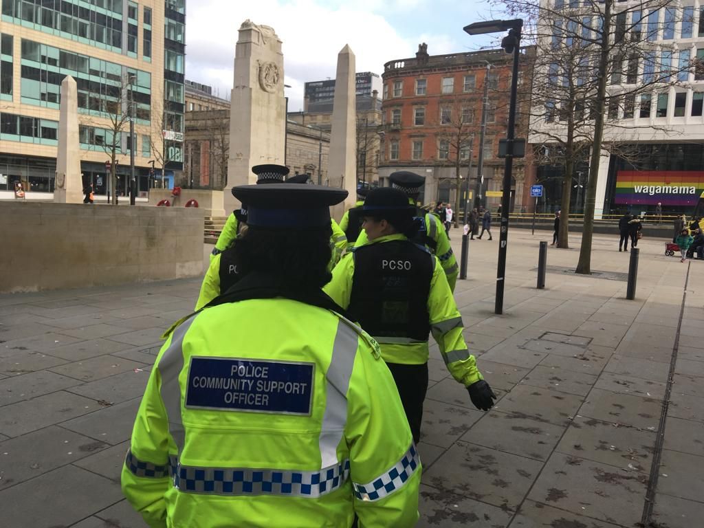 Police are now sweeping Manchester city centre for knives every week ...