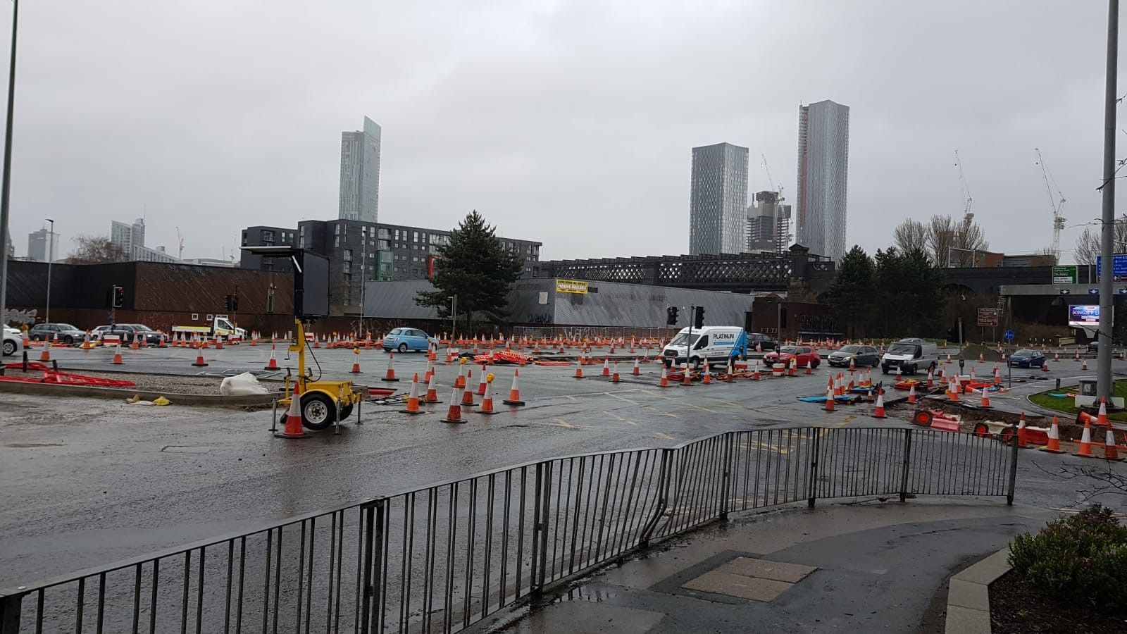 Work halted on Regent Road project amid fears for future of ...