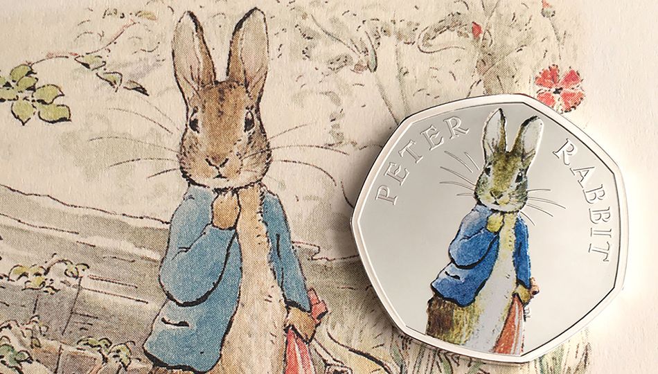 The brand new Peter Rabbit 50p coin is available NOW | Celebrity ...