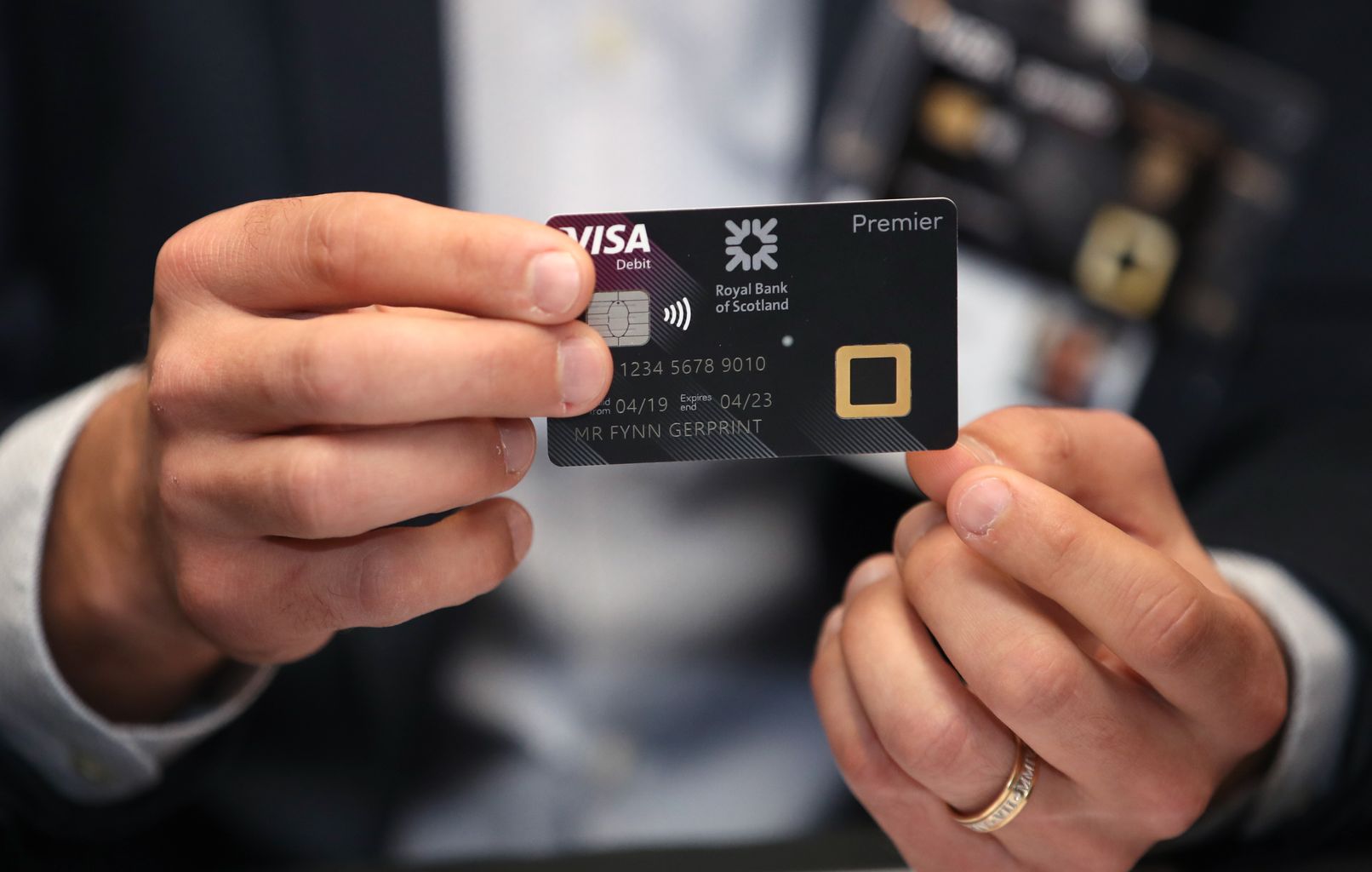RBS unveils biometric fingerprint card | News - Clyde 1
