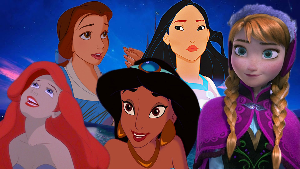 Disney Princesses And Their Voice Actors