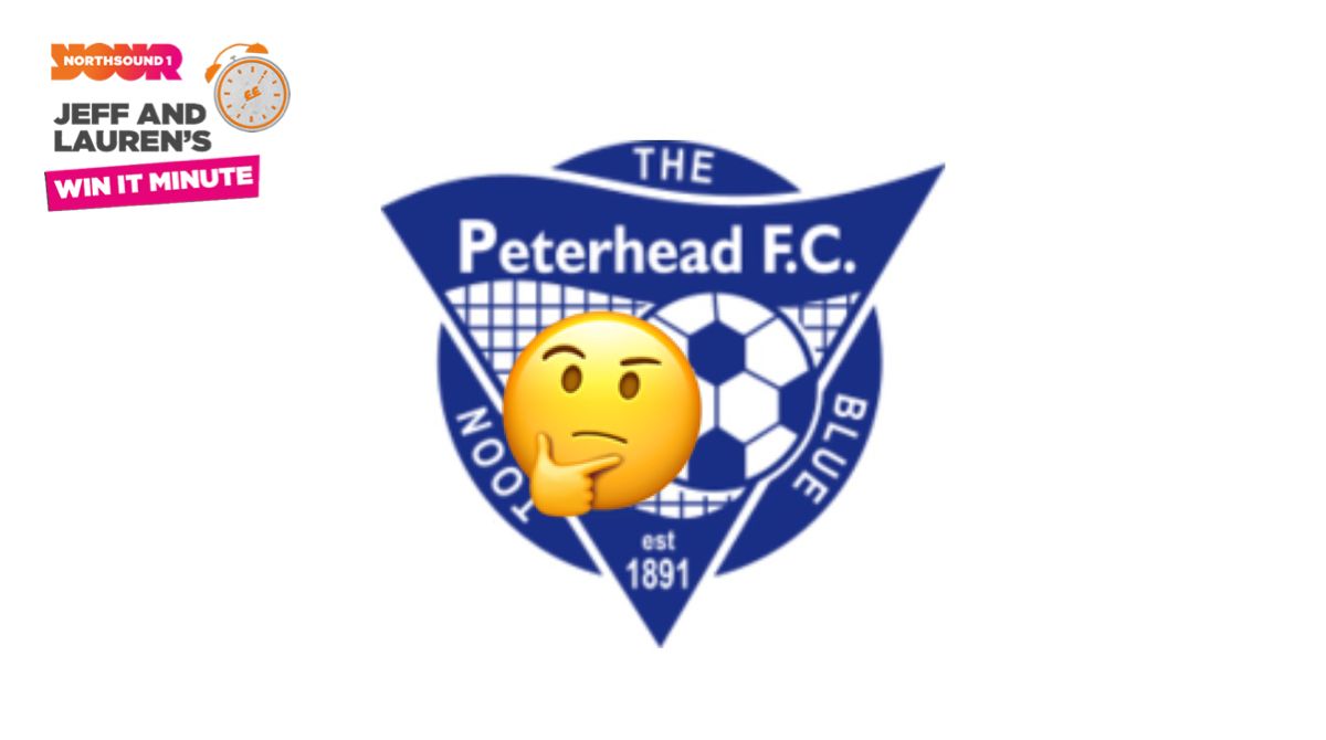 Win it Minute: What kind of animal features on the badge of Peterhead ...