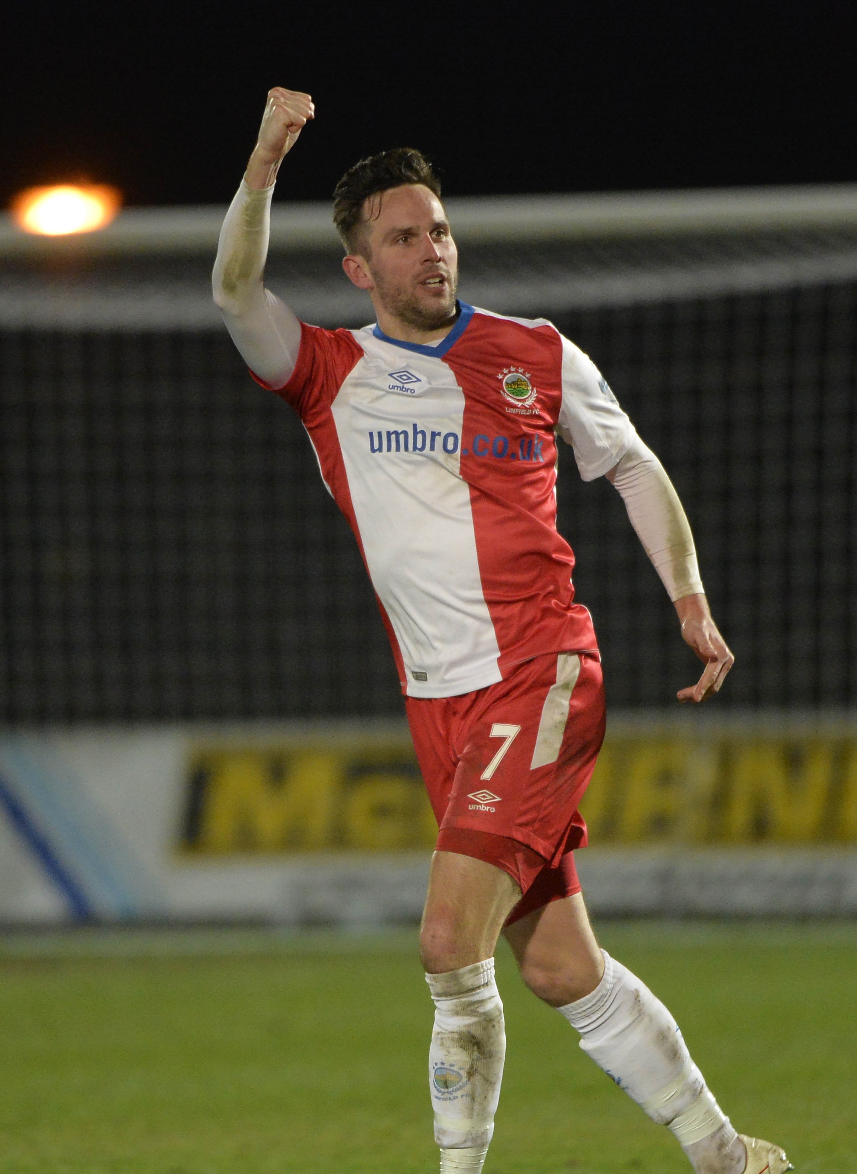 Record-breaker Waterworth at the double as Linfield keep Euro ...