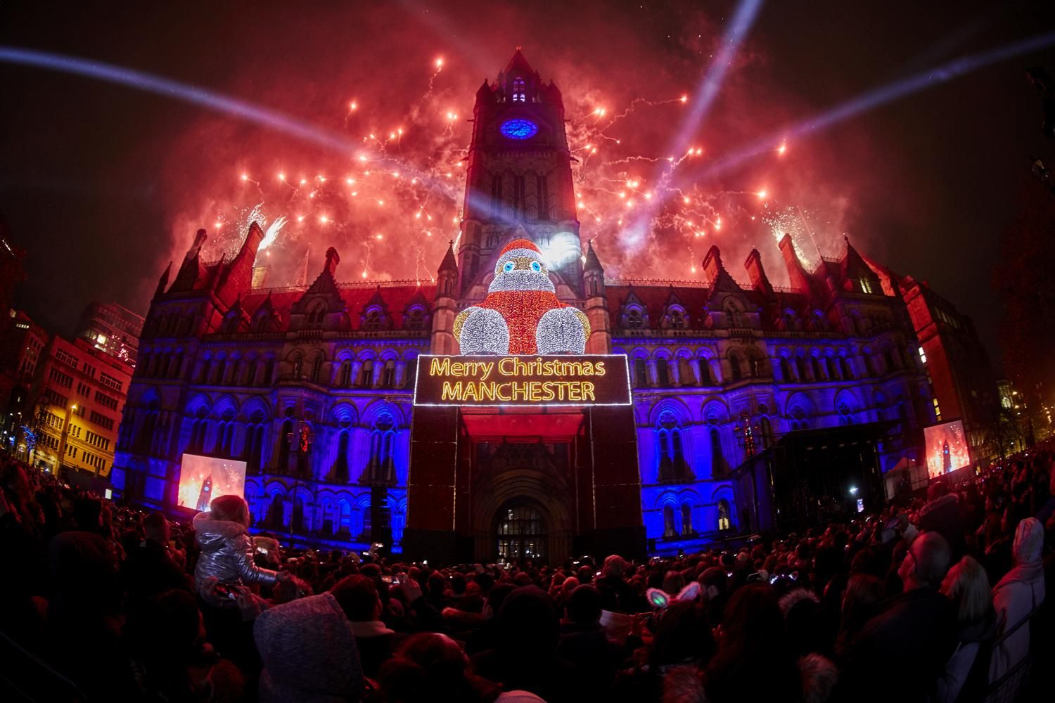 Manchester's Christmas lights switch-on moves location | News - Hits ...