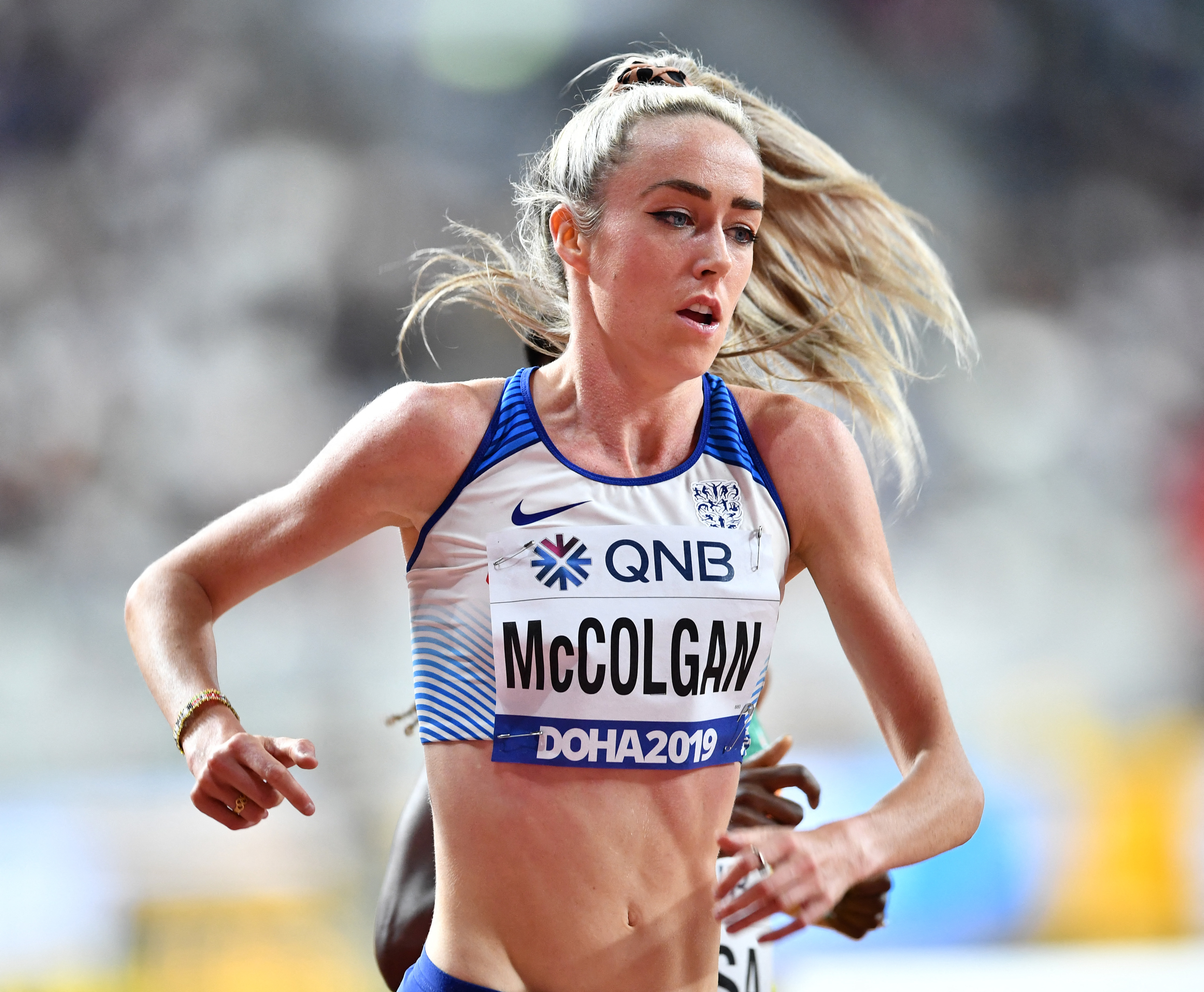 Eilish McColgan has broken the British women's 10-thousand metre record