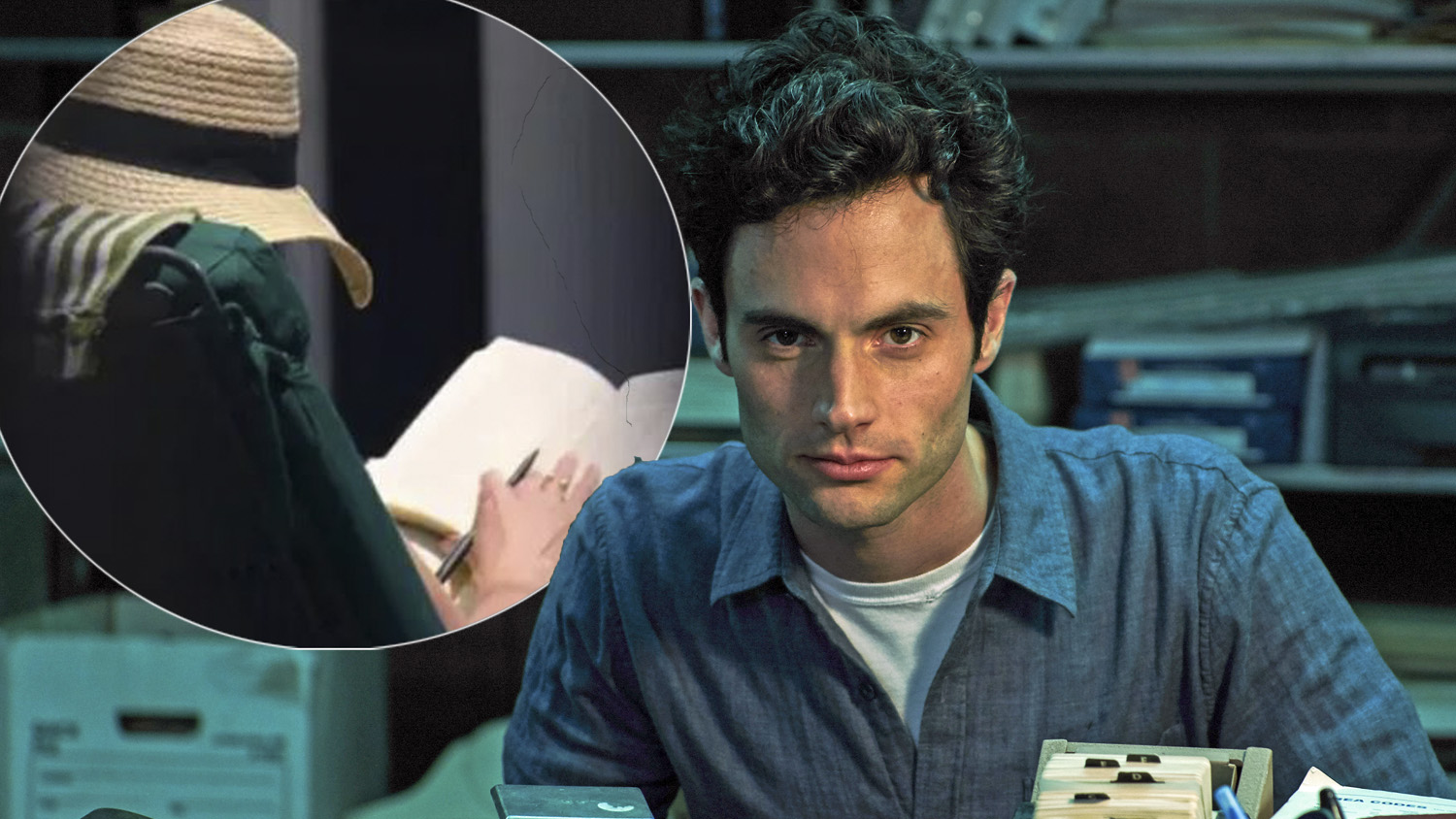 You actor Penn Badgley confirms his new neighbour is NOT his mum
