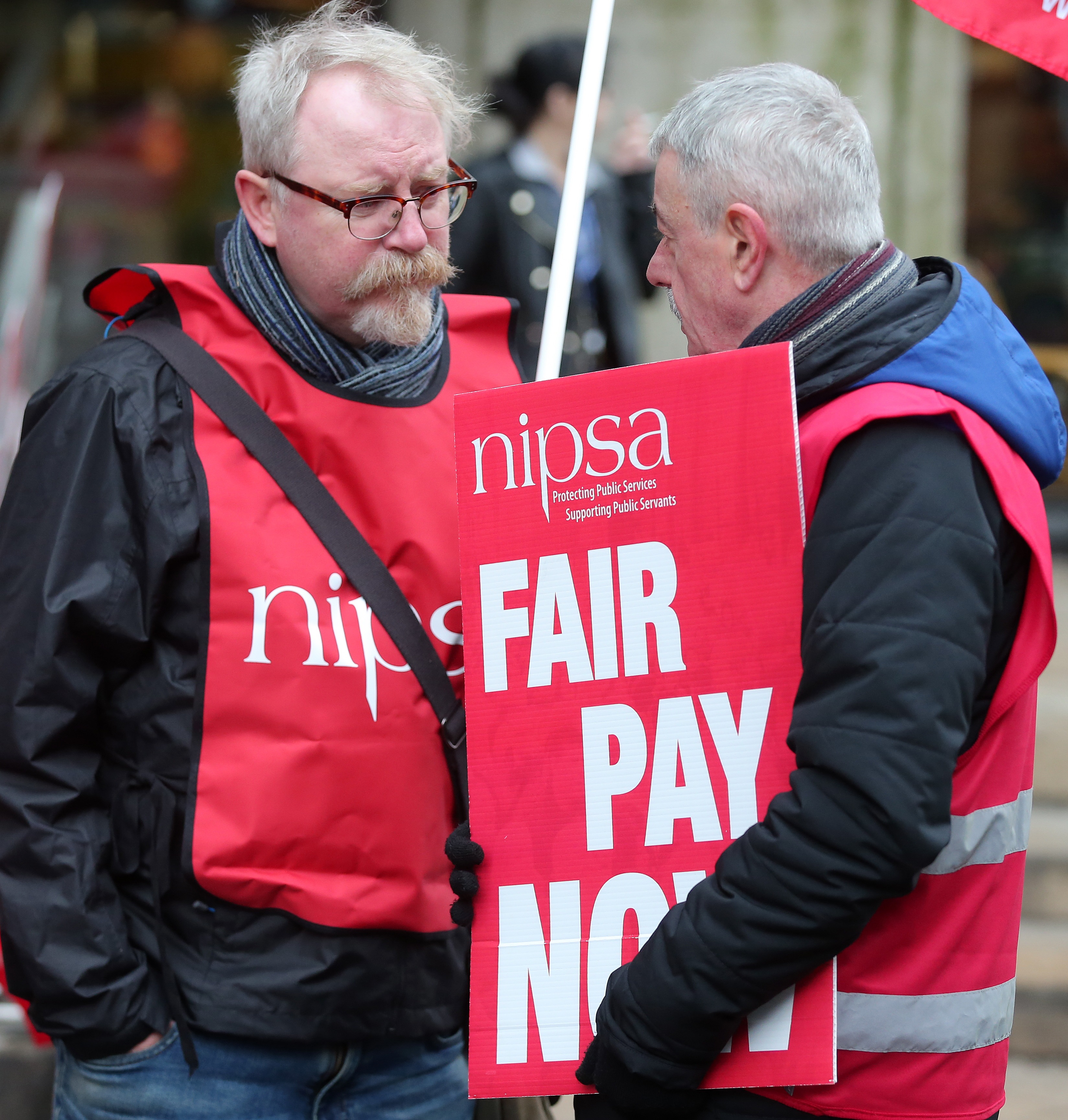 VIDEO: Nipsa staff on strike over pay | News - Cool FM