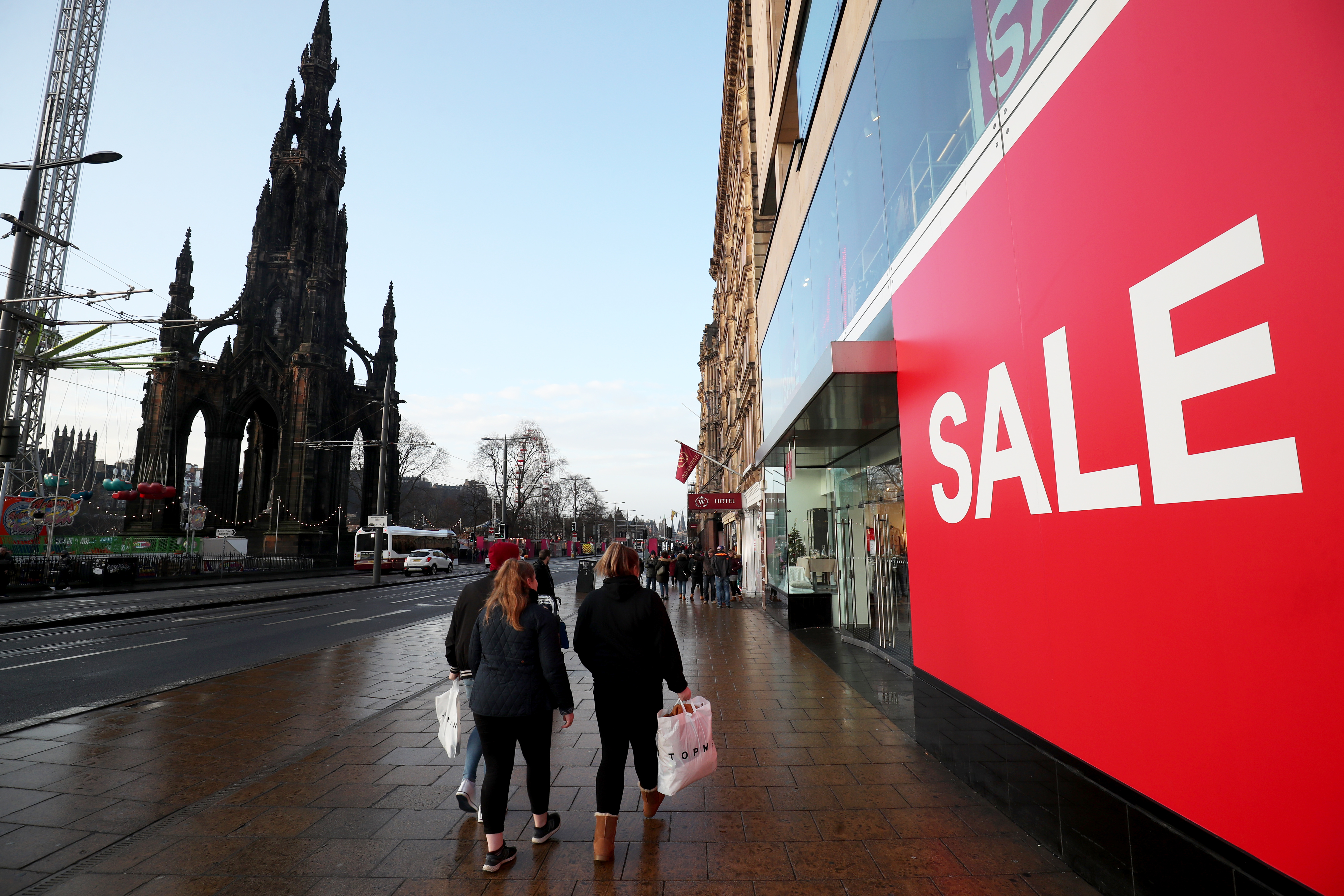 How Edinburgh hopes to save Princes Street from the high street ...