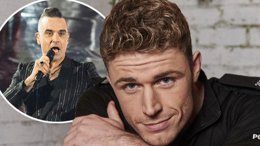 Hollyoaks' Callum Kerr appeared in Robbie Williams' 'Mixed Signals ...