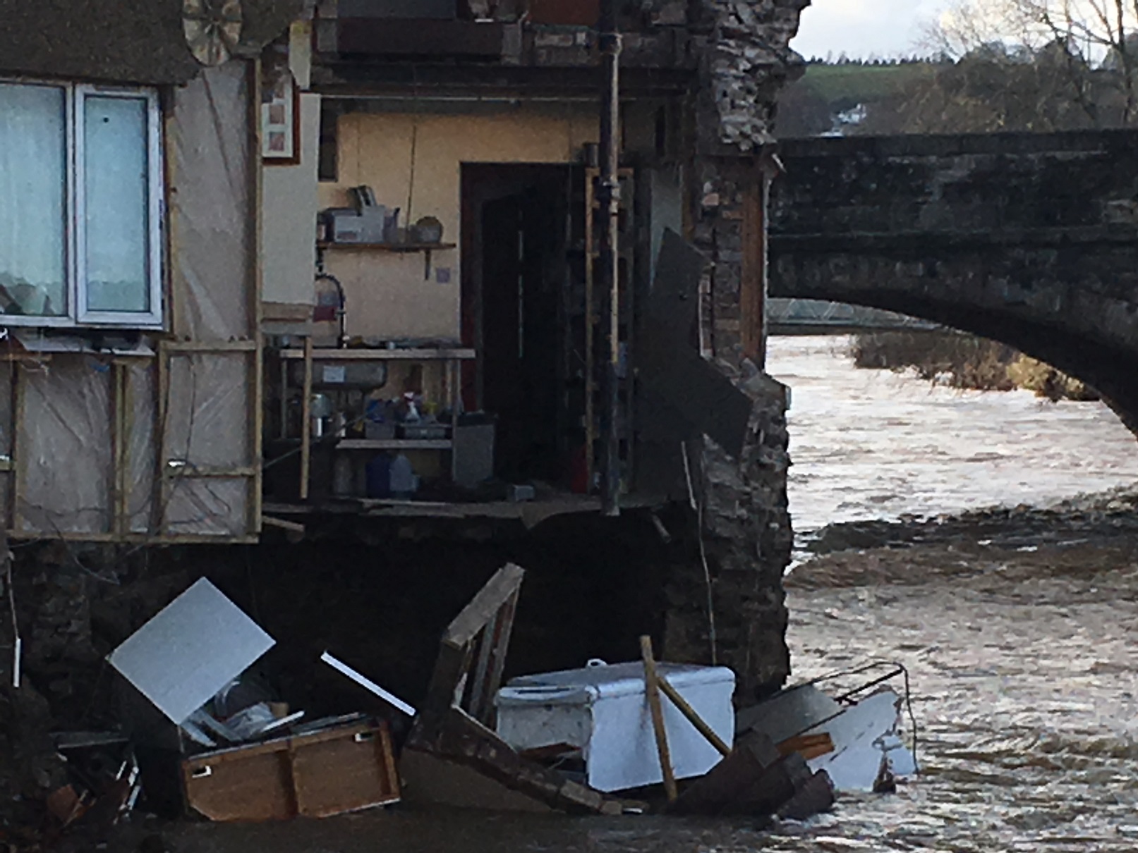 'The inside was crumbling all around us' - Hawick Flood Group chairman ...