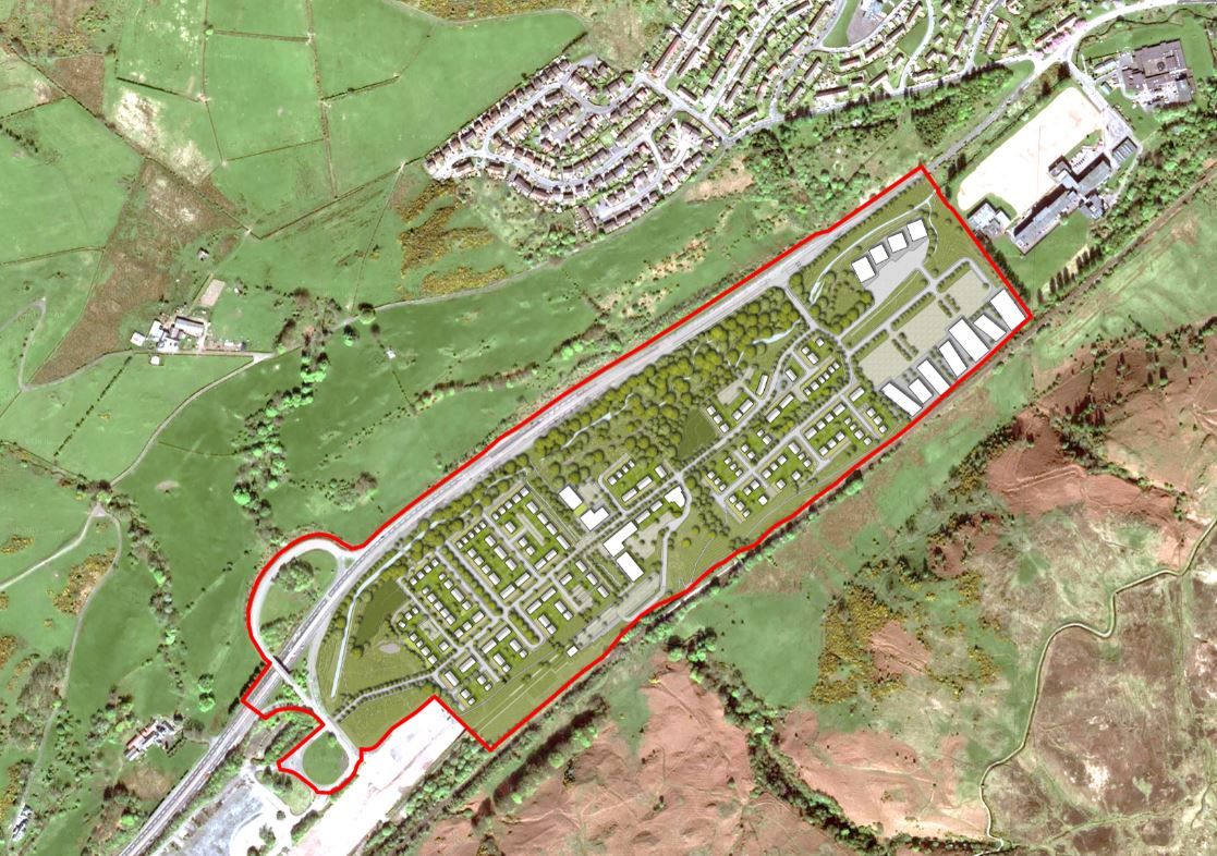 A £100 million plans for 450 homes at former IBM plant at Greenock
