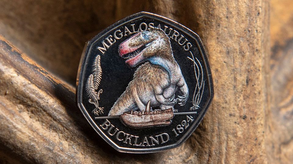 Three new 50p coin designs have been revealed featuring DINOSAURS