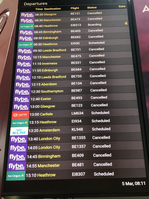 VIDEO: Talks under way to fill Flybe routes at Belfast City Airport ...